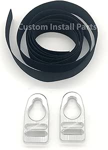 Amazon.com: Custom Install Parts Kayak Aluminum Clips & Nylon Seat ...