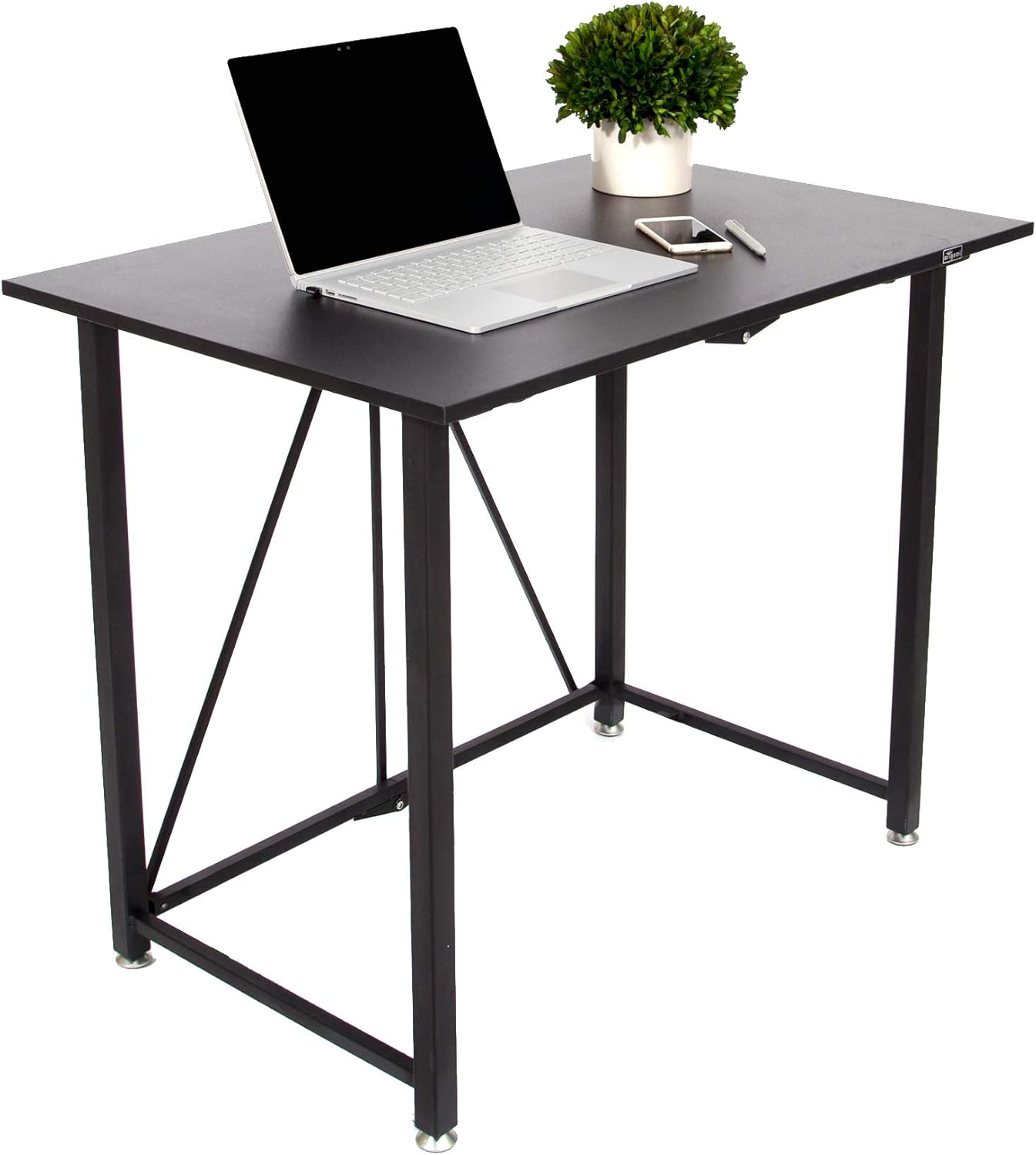 Amazon.com: Origami Folding Computer Desk for Office Study Students ...