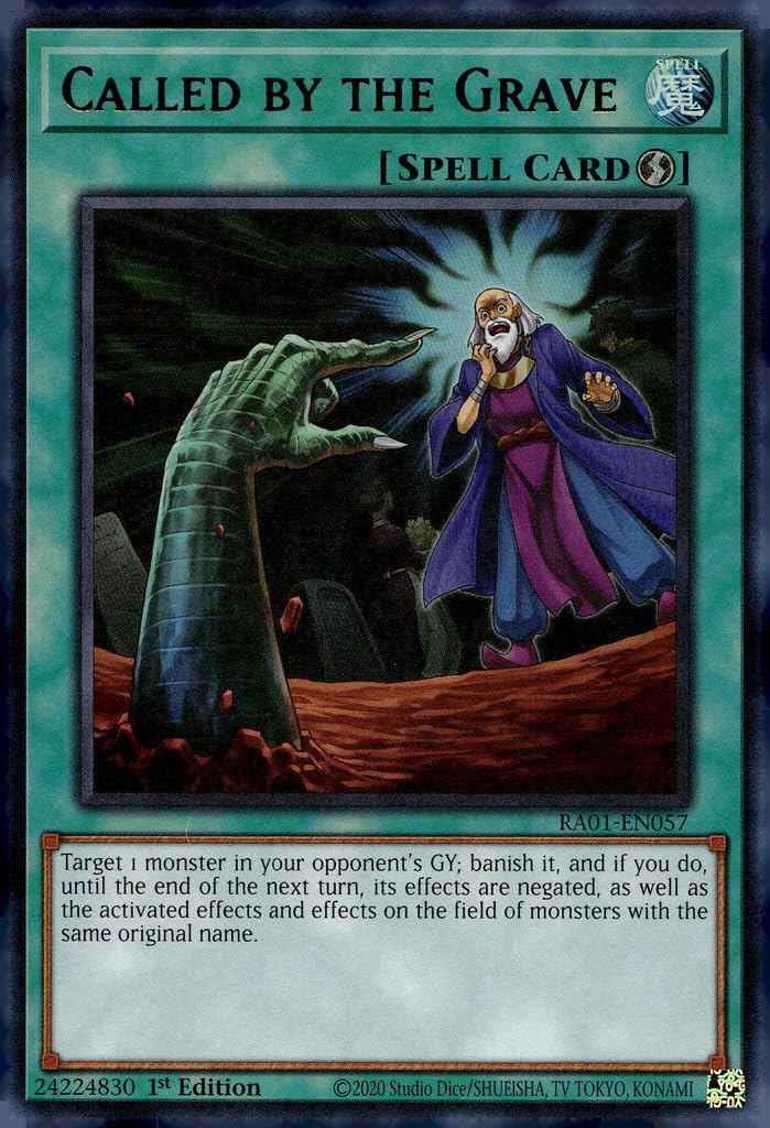 Amazon.com: Called by The Grave (UR) - RA01-EN057 - Ultra Rare - 1st ...