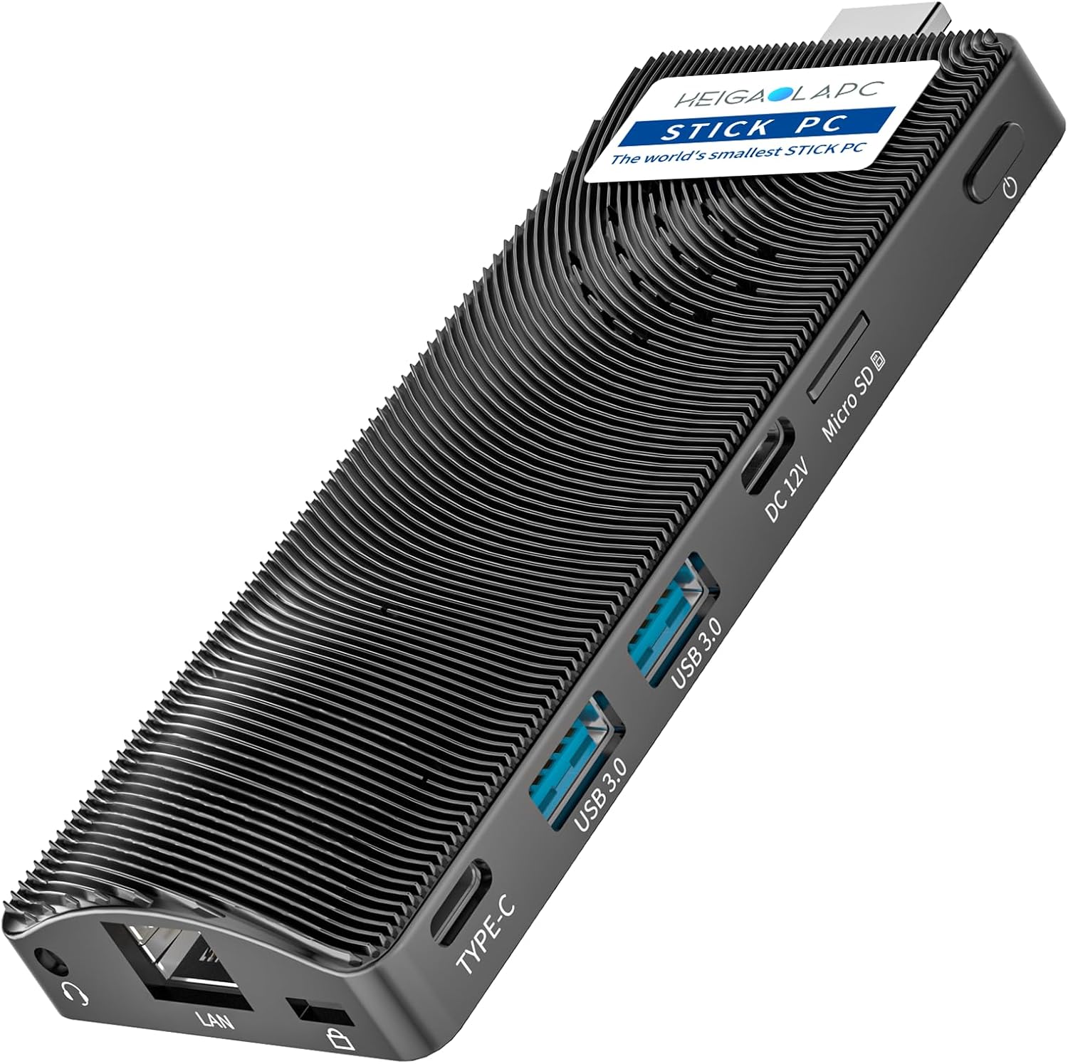 HEIGAOLAPC Mini PC Stick Win 11 Pro,Celeron J4125 8GB DDR4 RAM 128GB ...