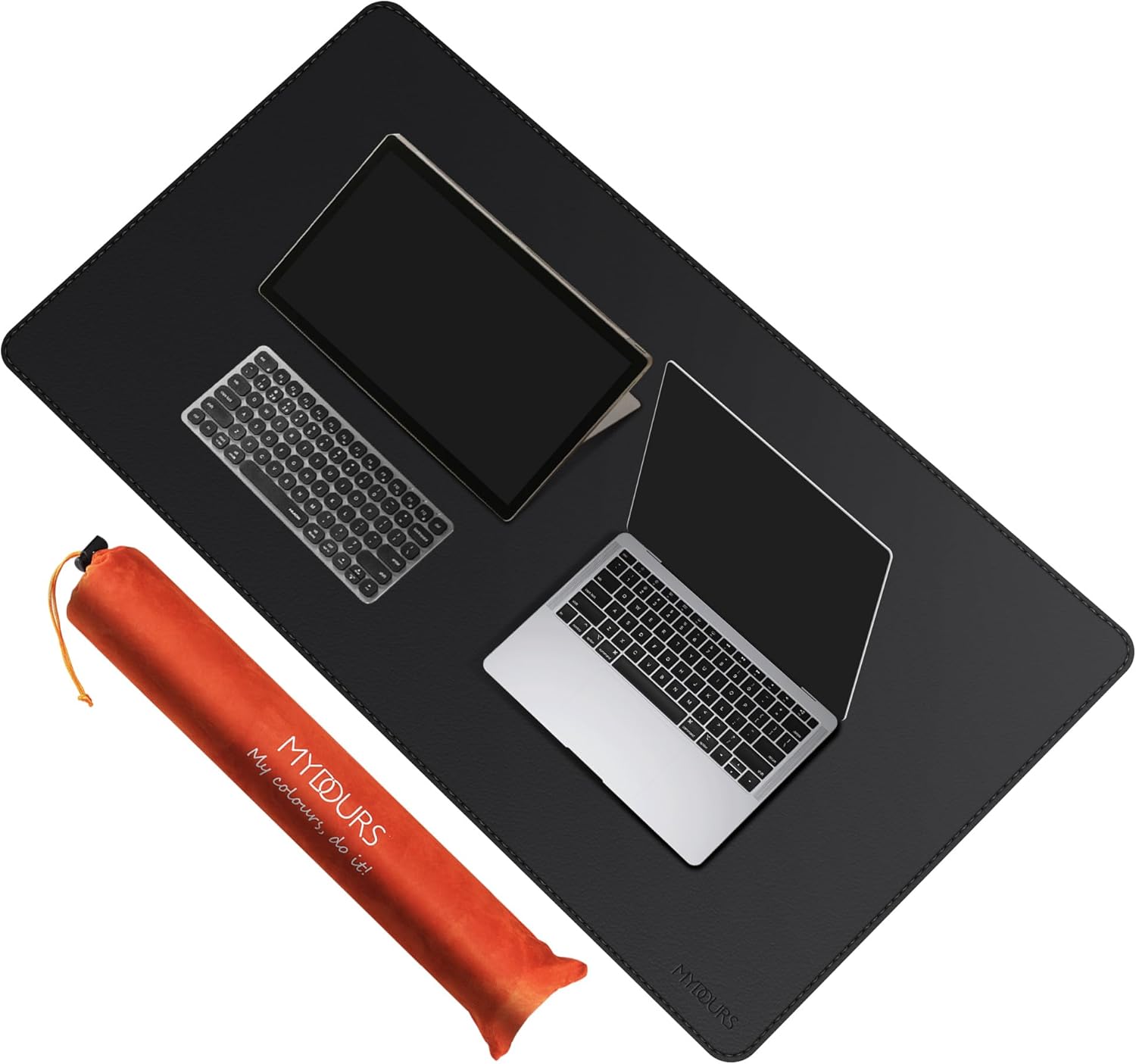 Amazon.com : Mydours 48" x 24" Extra Large Desk Pad XXL, Desk Protector ...