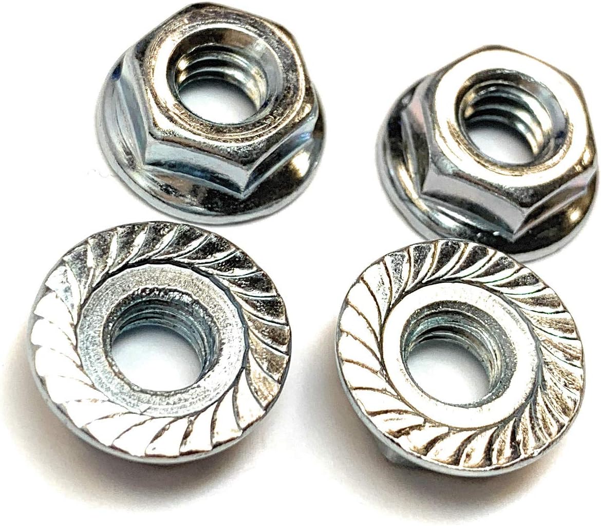 Amazon.com: 1/4-20 Serrated Nut; 200 piece pack : Industrial & Scientific