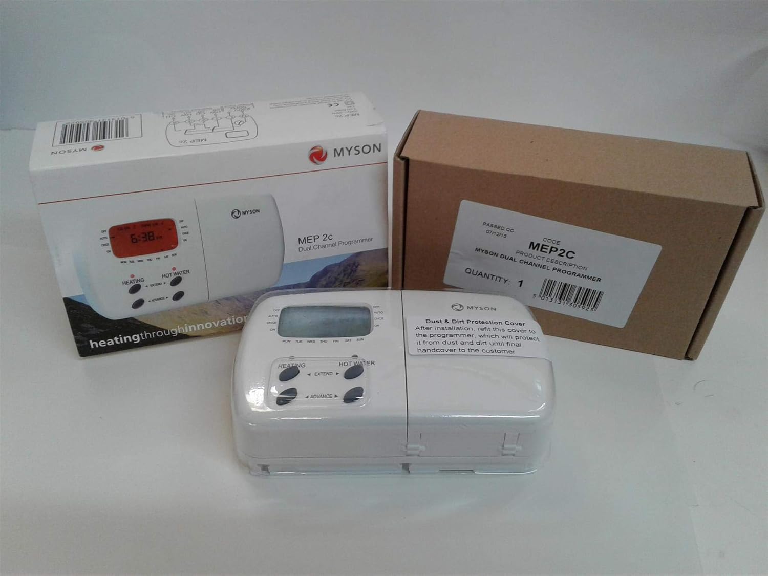 MYSON MEP2c Dual Channel Heating Programmer : Amazon.co.uk: DIY & Tools