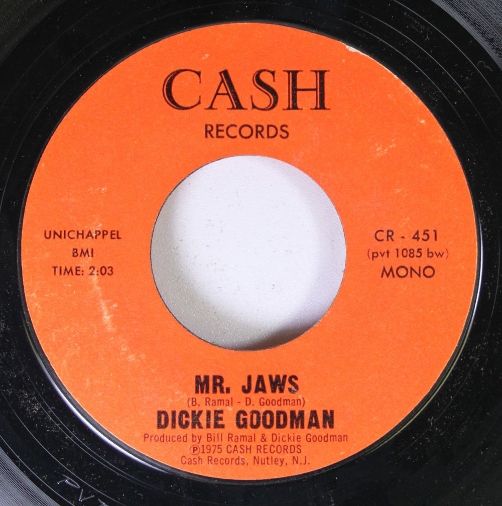 Amazon.com: DICKIE GOODMAN 45 RPM MR. JAWS / IRV'S THEME: CDs & Vinyl
