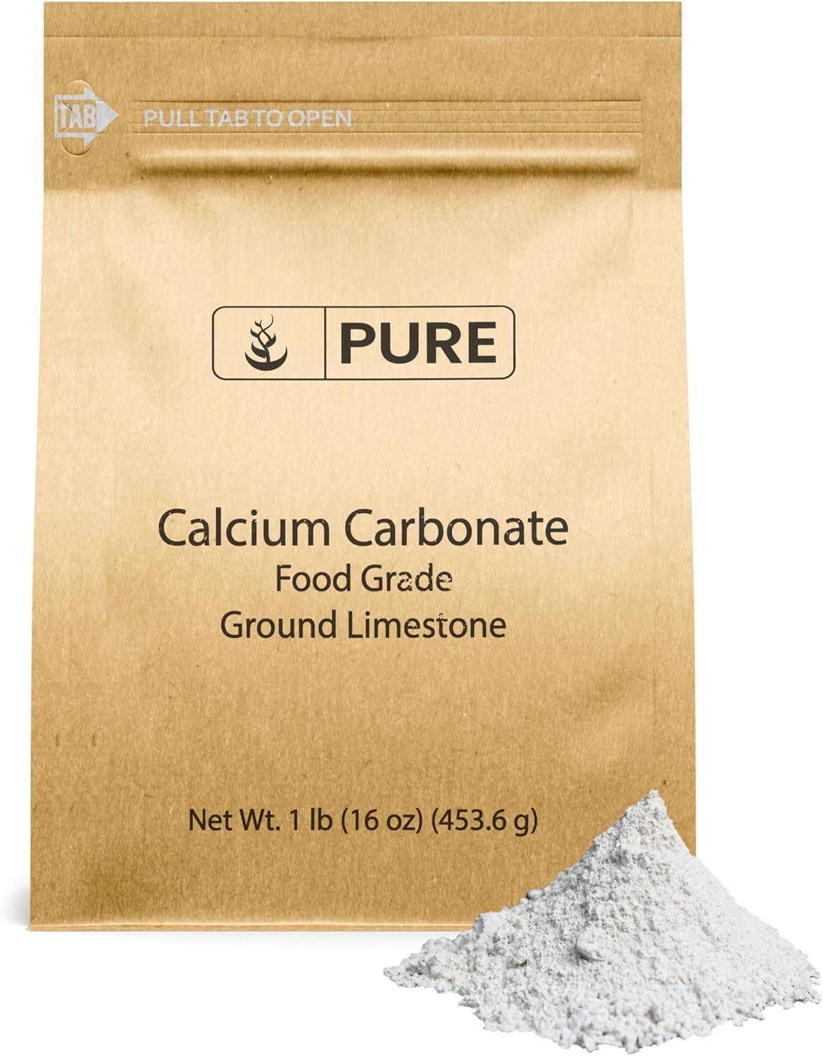 Pure Original Ingredients Calcium Carbonate 2 lb Nepal | Ubuy