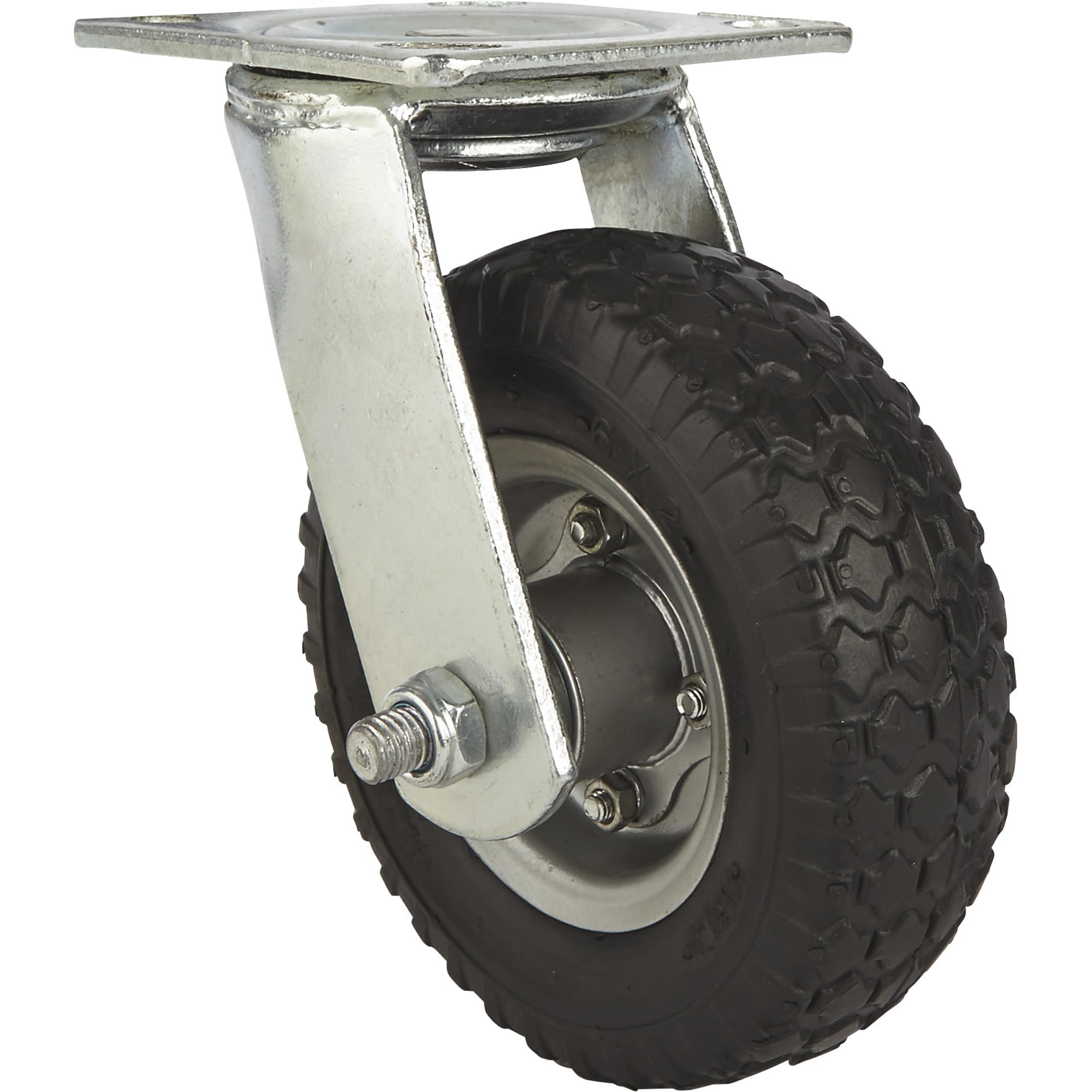 Amazon.com: Strongway 6in. Swivel Flat-Free Rubber Foam-Filled Caster ...