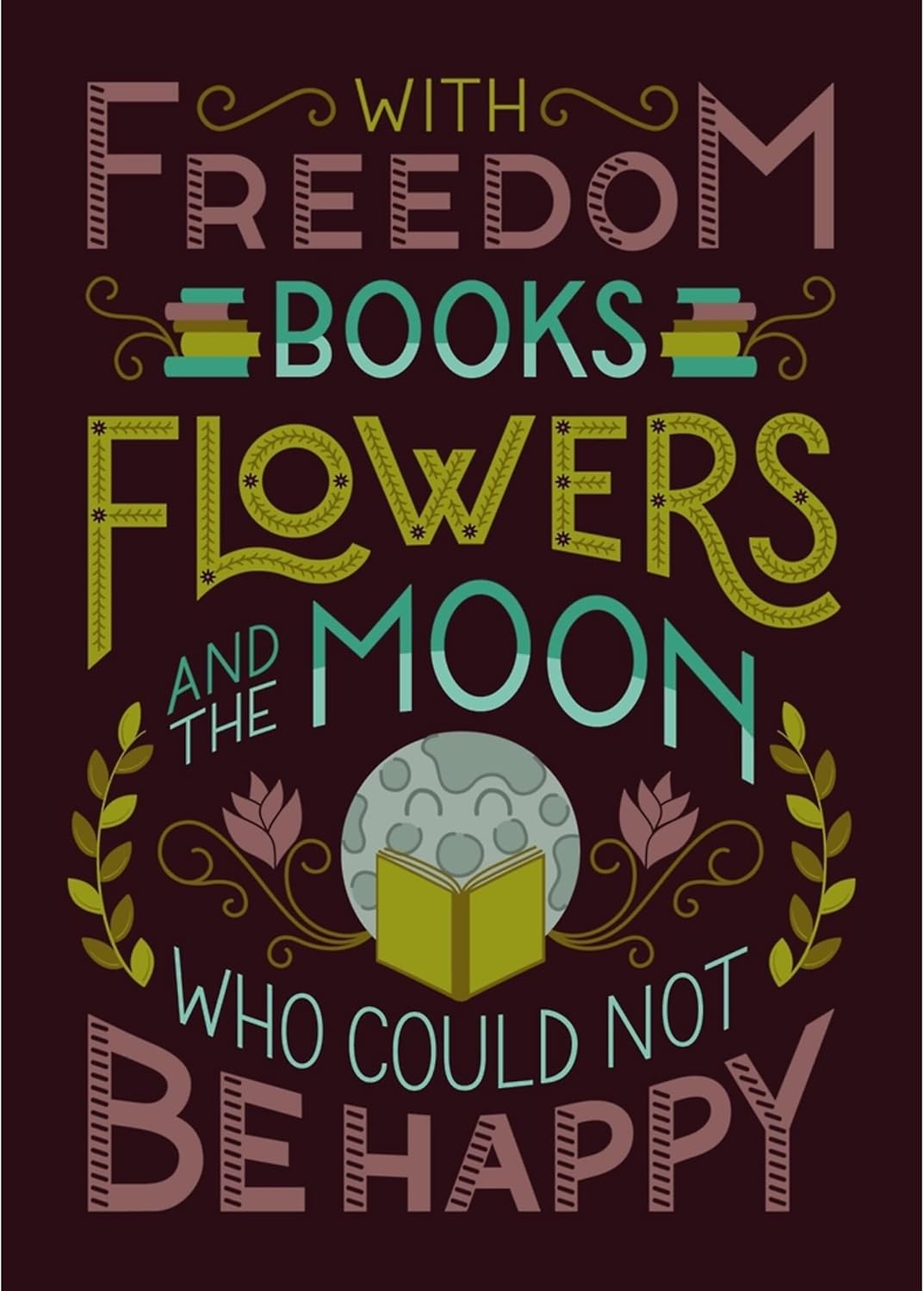 Amazon Flowers And The Moon Words Posters Posters Educational amazon-flowers-and-the-moon-words-posters-posters-educational
