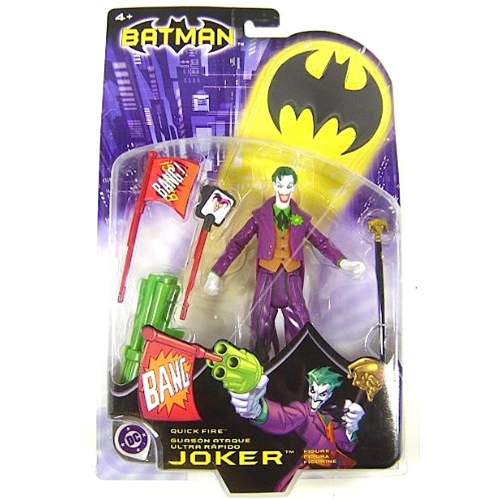 Amazon.com: BATMAN Quick FIRE Joker Action Figure : Toys & Games