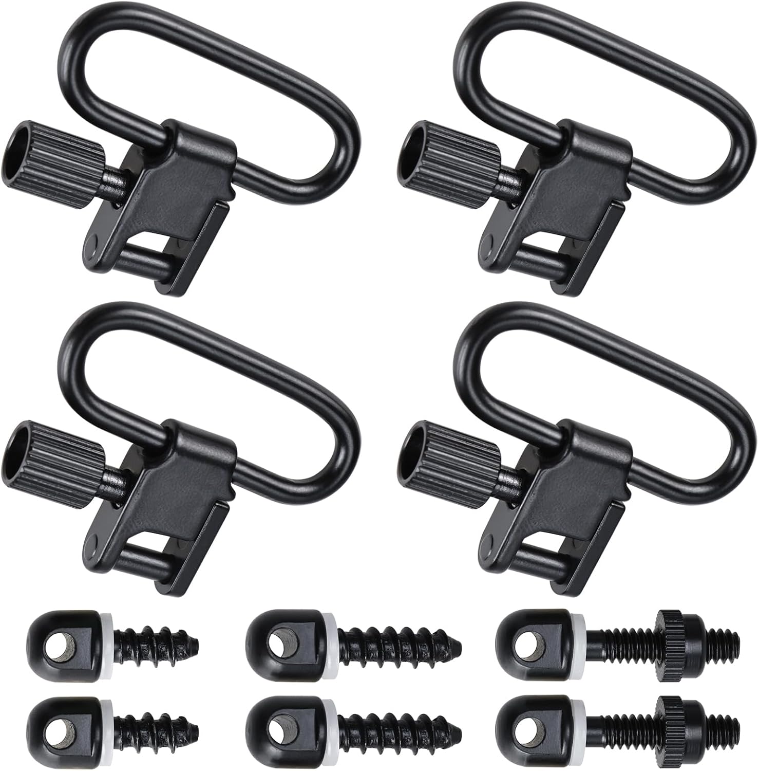 Amazon.com: Patioer 4pcs Sling Swivel Studs Kit 1.25 Inch Two-Point ...