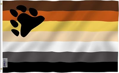 Amazon.com : Anley Fly Breeze 3x5 Foot Demigirl Pride Flag - Vivid ...