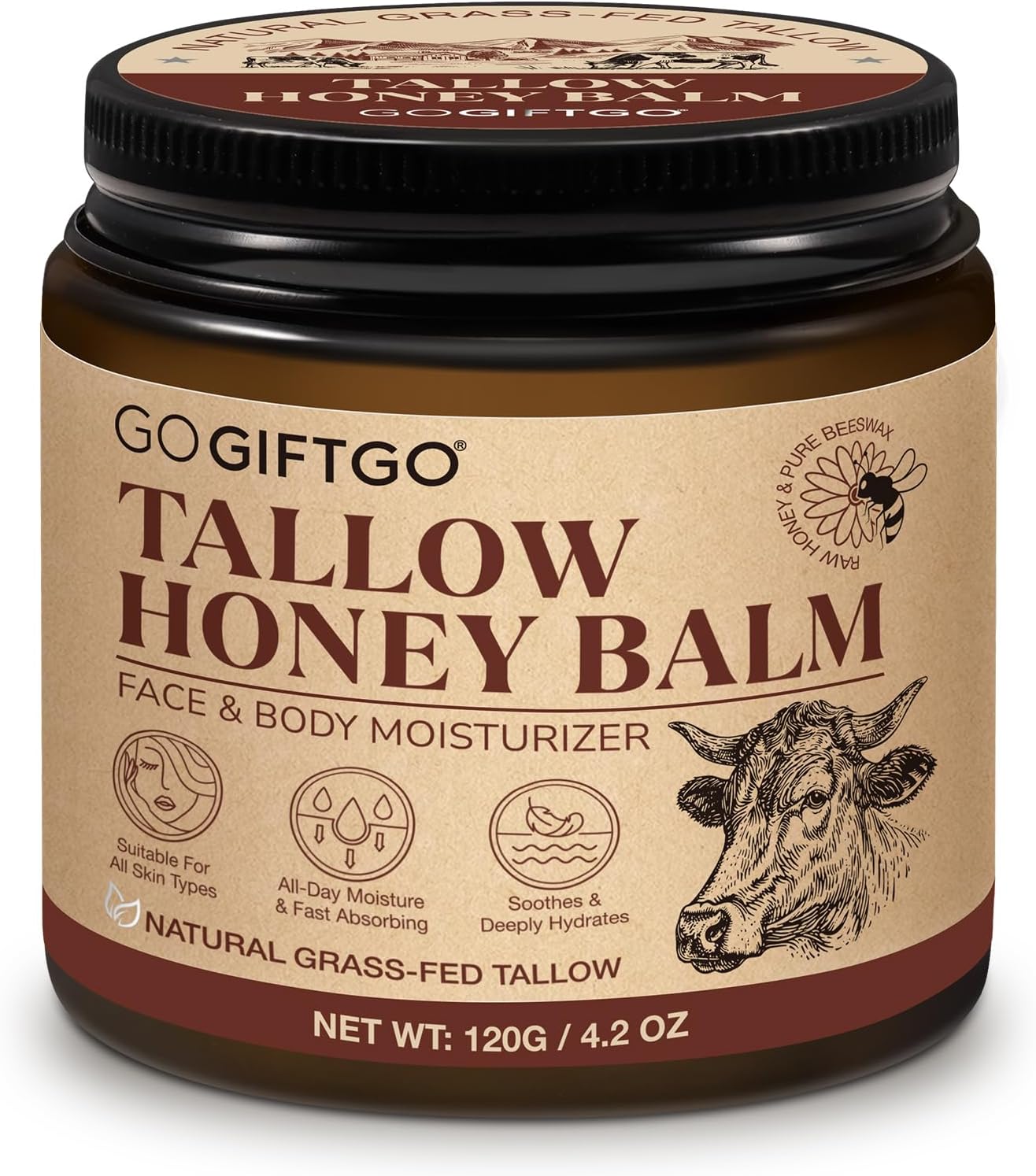 Amazon.com: The Tallowed Truth F-Balm Age-Defying Tallow Balm - Tallow ...
