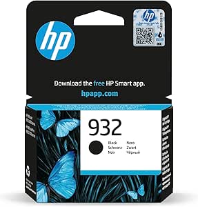 HP CN057AE 932 Original Ink Cartridge, Black, Single Pack : Amazon.co ...