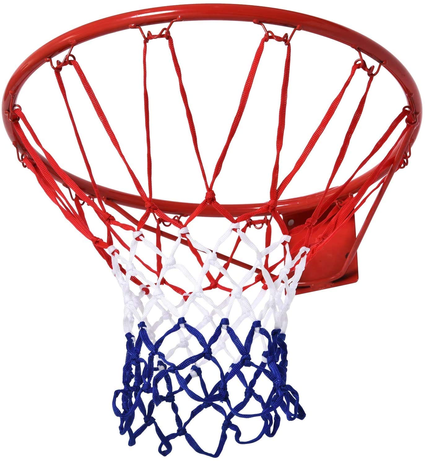 AZONE 2xRING7 Nylon Basketball Ring Diameter 46 cm with 2 Netball Size ...