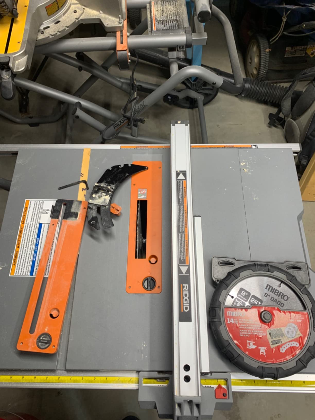 RYOBI OEM 089240028701 Replacement Table Saw Plate Dado Throat R4514 ...