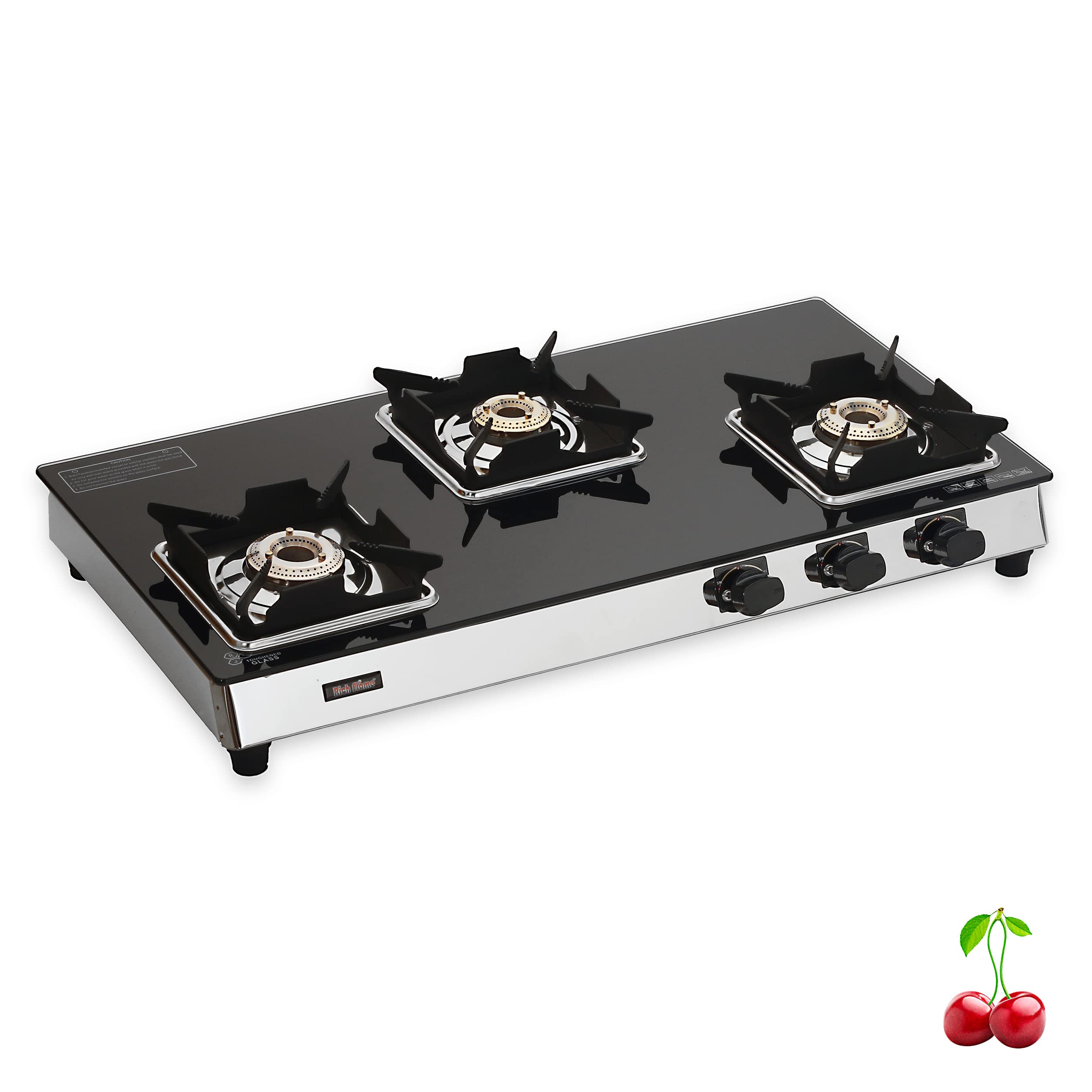 Buy RICH FLAME Stove 3 Burners | 2-Year Warranty | 3 Burner Stove ...