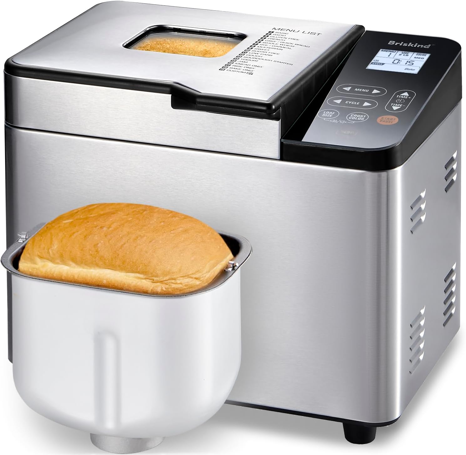 Amazon.com: Kitchen in the box Bread Maker Machine with Gluten-Free ...