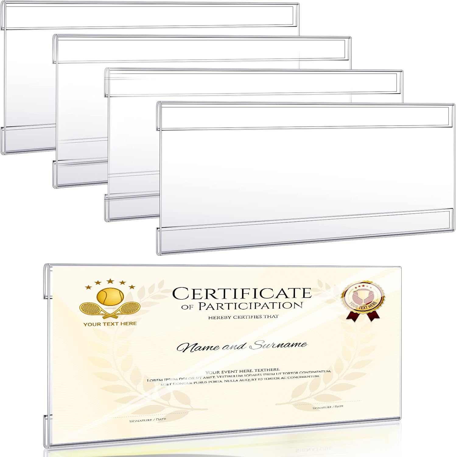 Amazon.com: Kathfly Business License Frame Business Certificate Frames ...