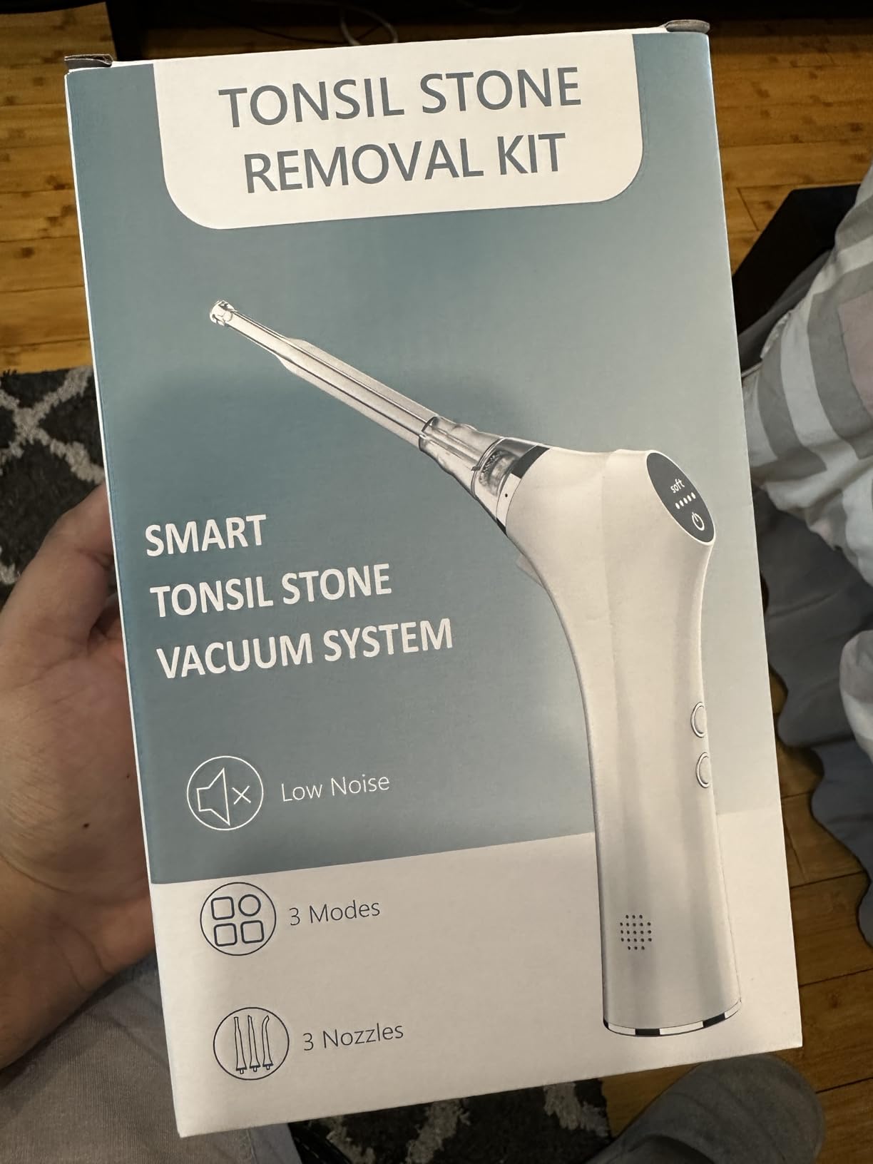 Amazon.com: Electronic Vacuum Tonsil Stone Remover with Built-in LED ...