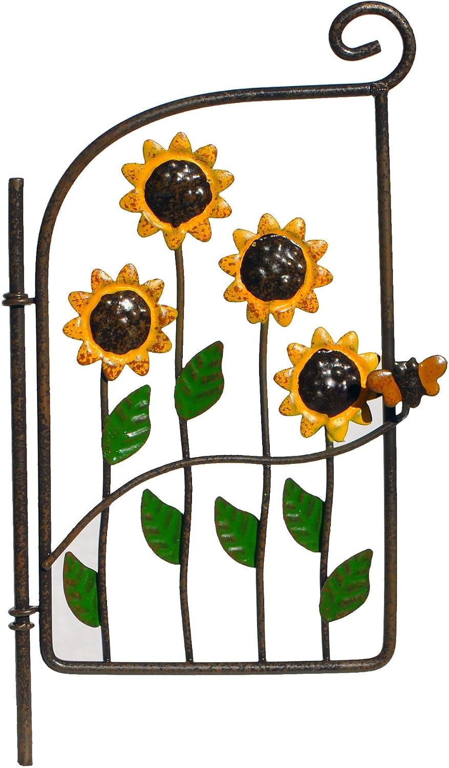 Amazon.com: Sunflower Gate for Miniature Garden, Fairy Garden : Patio ...