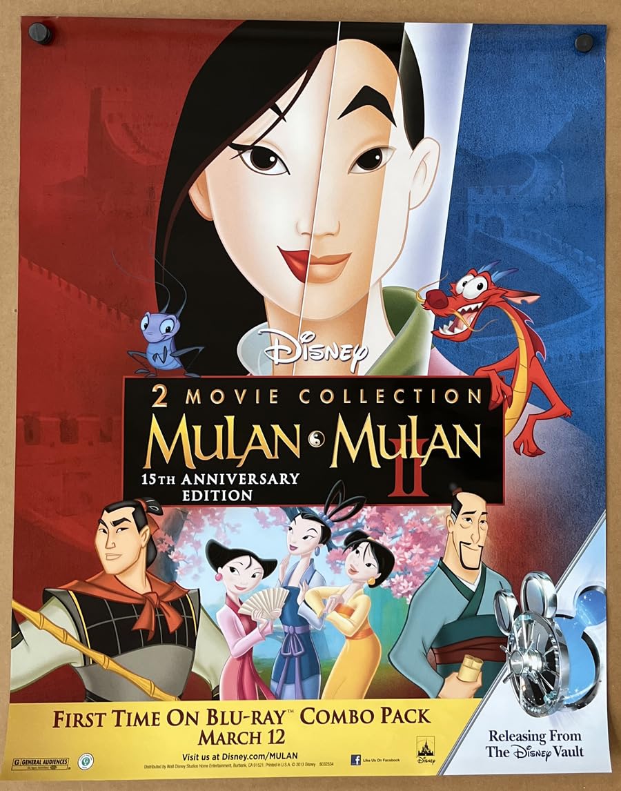 Carteles De La Pelicula Mulan De Disney Póster De La Película
