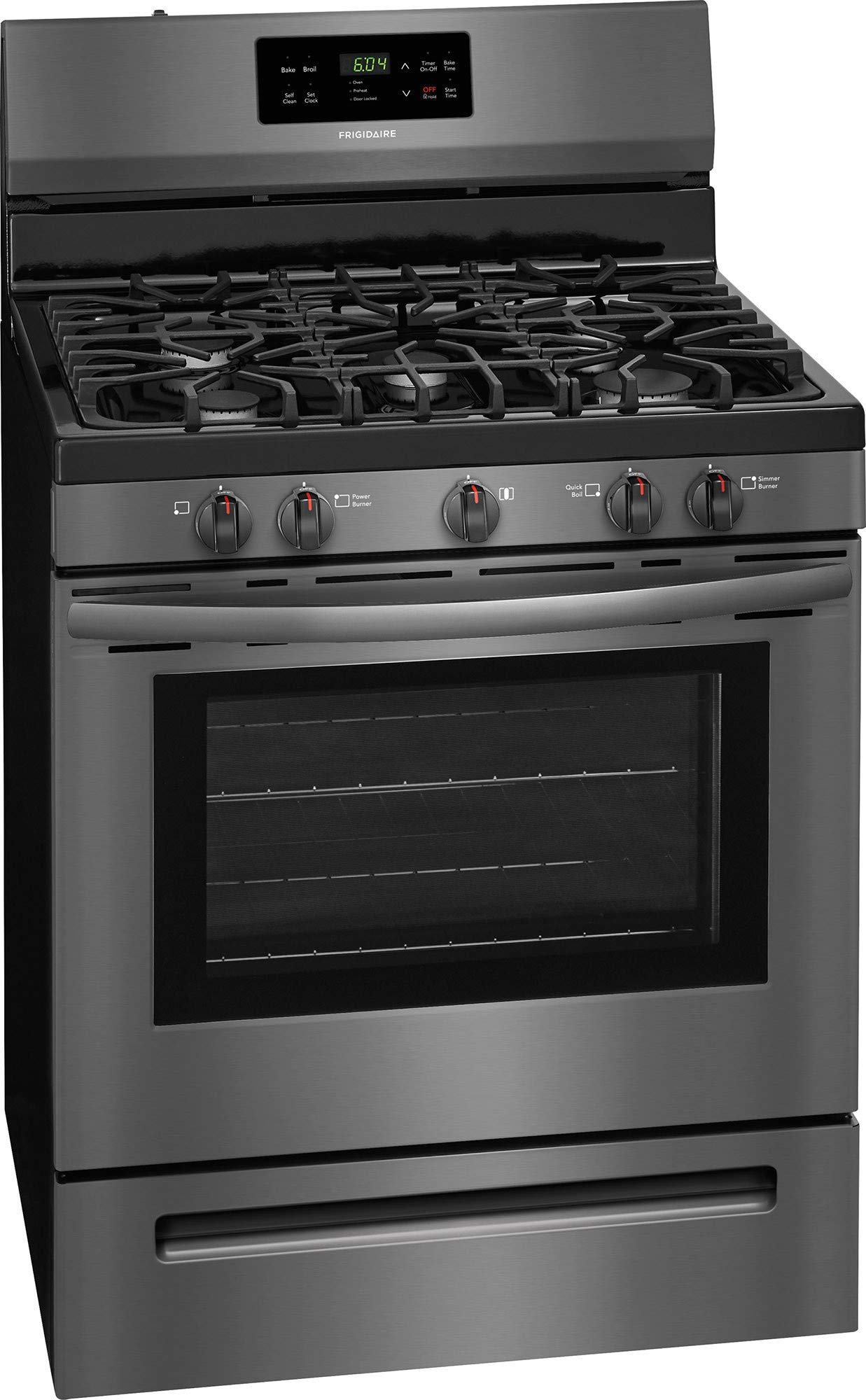 FFGF3054TS 30 Gas Range with 5 Burners 5 cu. ft. Oven Capacity One ...