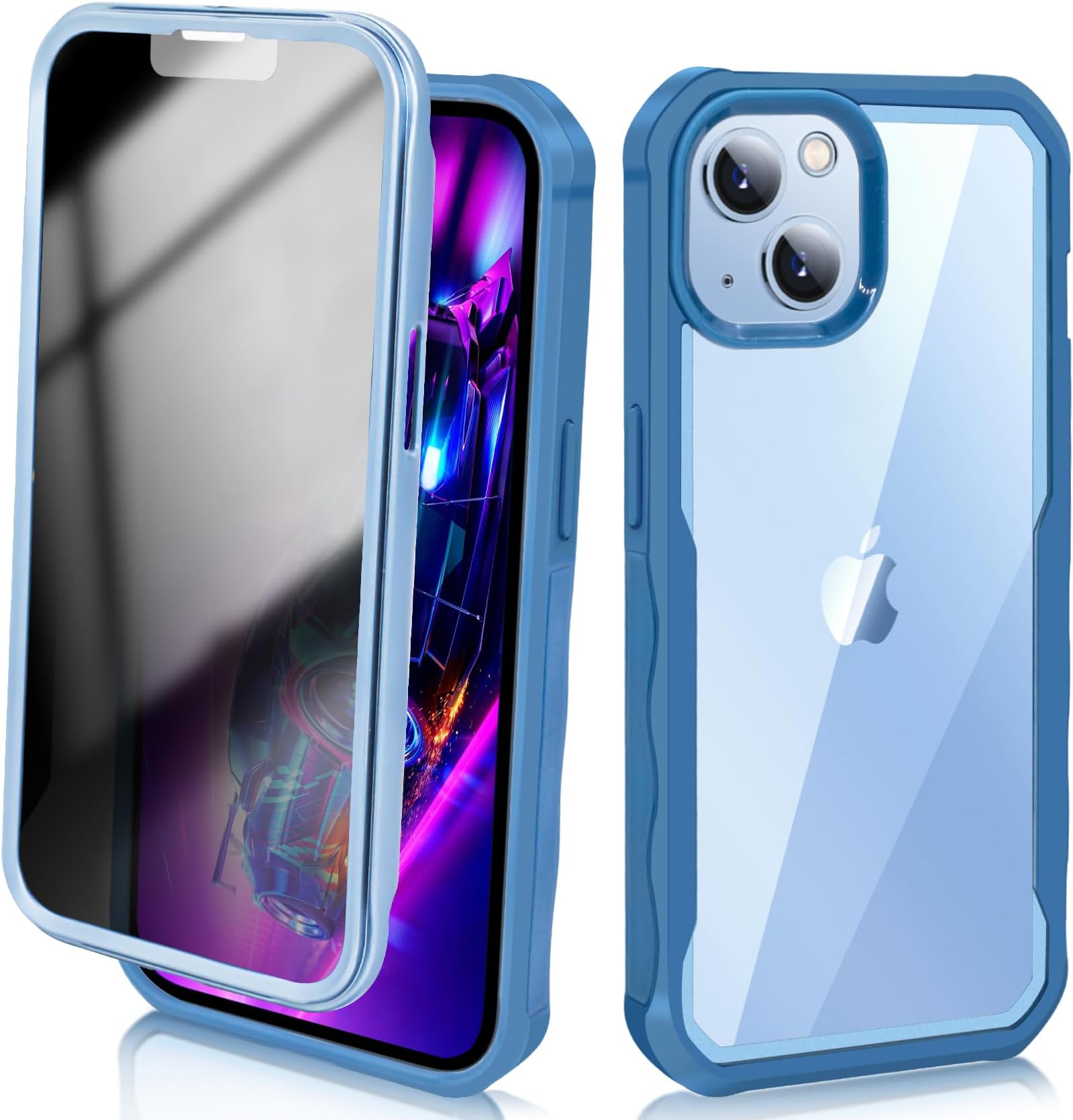 Amazon.com: CENHUFO for iPhone 14 Case/iPhone 13 Case, Privacy Phone ...