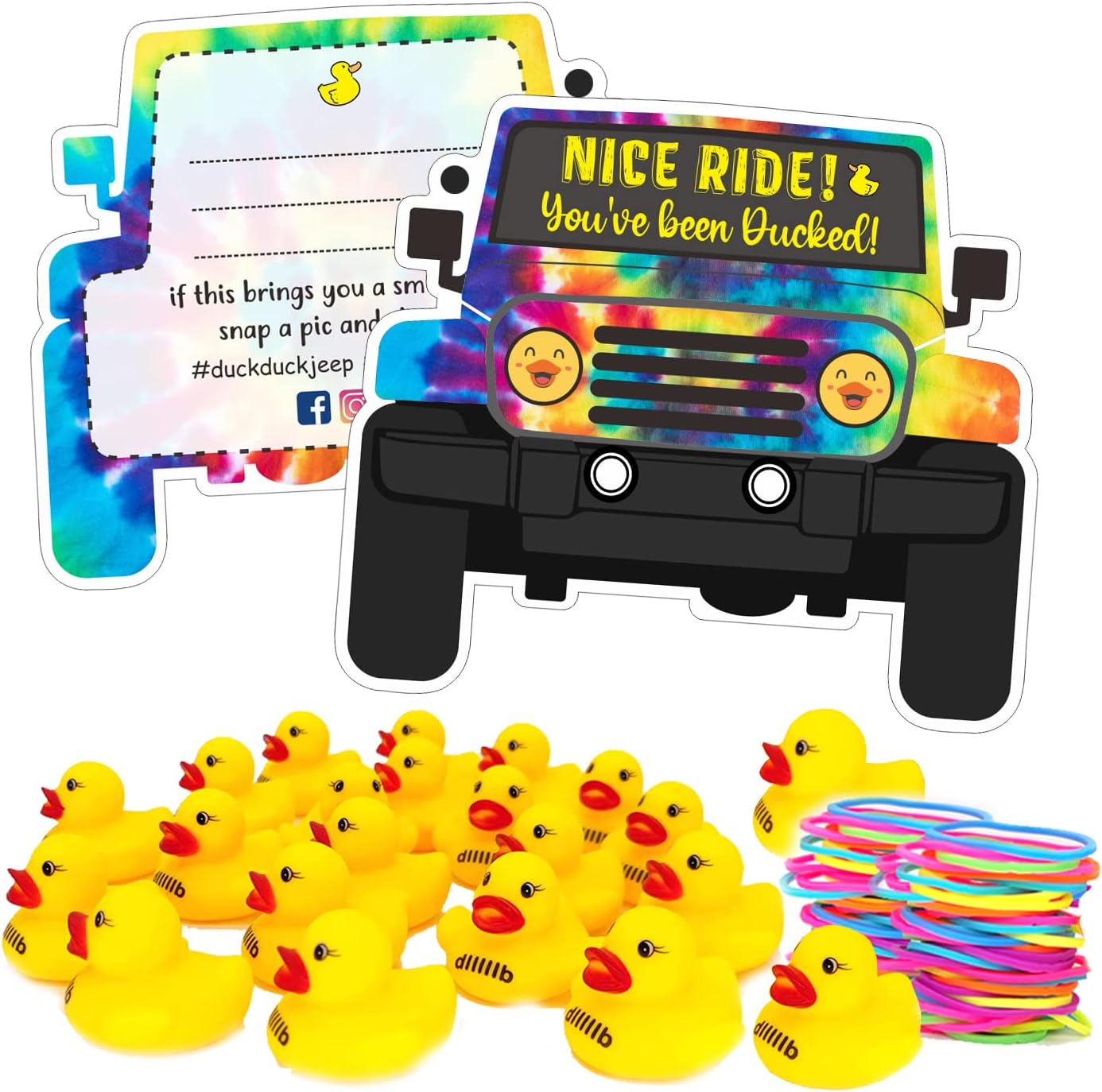 Amazon.com : You've Been Ducked Card, Duck Duck Tags, Ducking Game Card ...