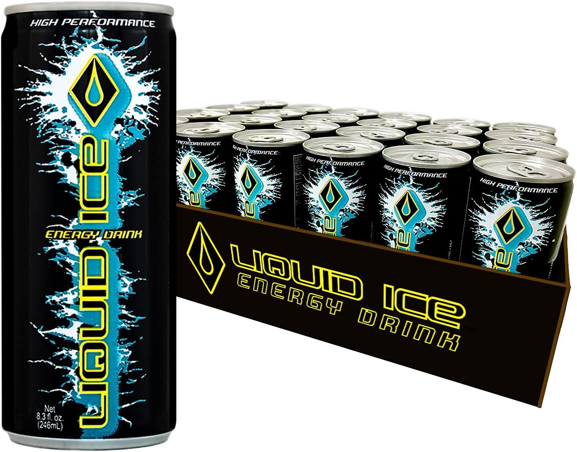 Amazon.com: Liquid Ice Energy Drink - Supreme Classic (8.3 Fl Oz, 24 ...