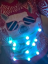 Amazon.com: HSCTEK Light Up Men Christmas Sweater : Clothing, Shoes ...