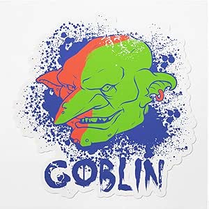 Amazon.com: Decal Stickers of Goblin Premium Indoor (No Waterproof ...
