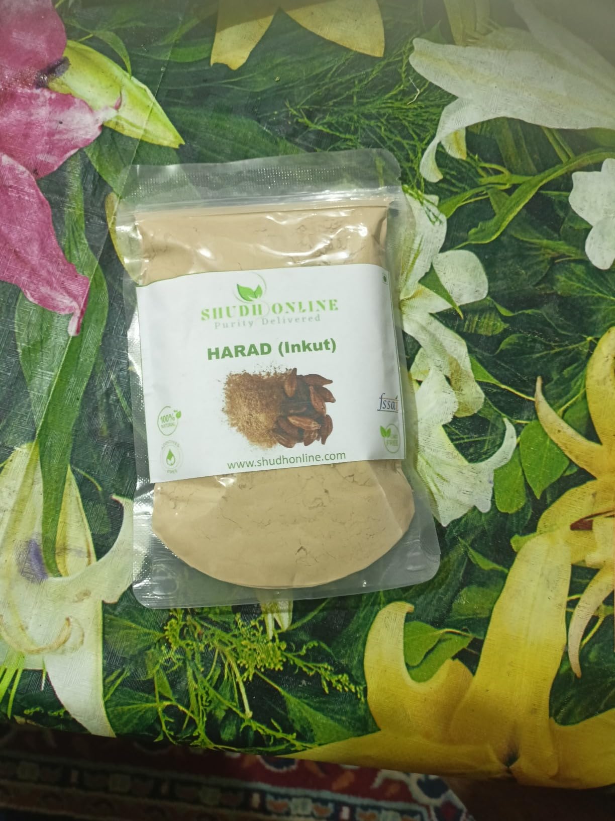 Shudh Online Harad powder, Haritaki, Inknut powder, Haralu (100 grams ...