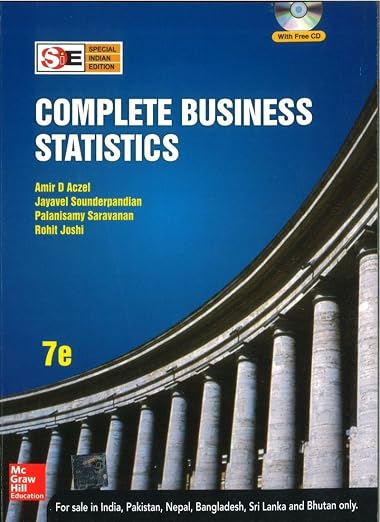Buy Complete Business Statistics | 7th Edition Book Online at Low ...