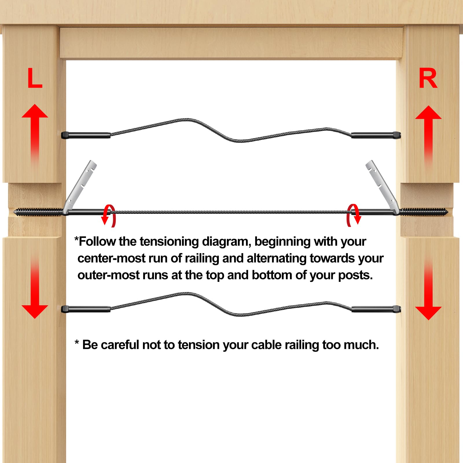 Snapklik.com : BLIKA 100 Pack T316 Stainless Steel Black Right&Left ...