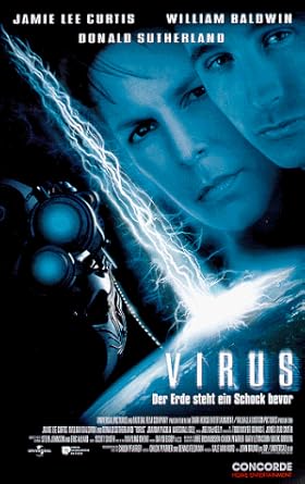 Virus [VHS] : Jamie Lee Curtis, William Baldwin, Donald Sutherland ...
