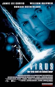 Virus [VHS] : Jamie Lee Curtis, William Baldwin, Donald Sutherland ...