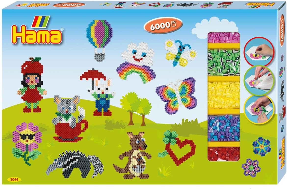 Hama 10.3044 Beads Set, Various, Klein : Amazon.co.uk: Toys & Games