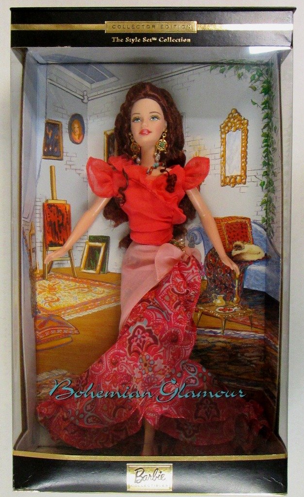 Amazon.com: Barbie Bohemian Doll Society Style Series : Toys & Games
