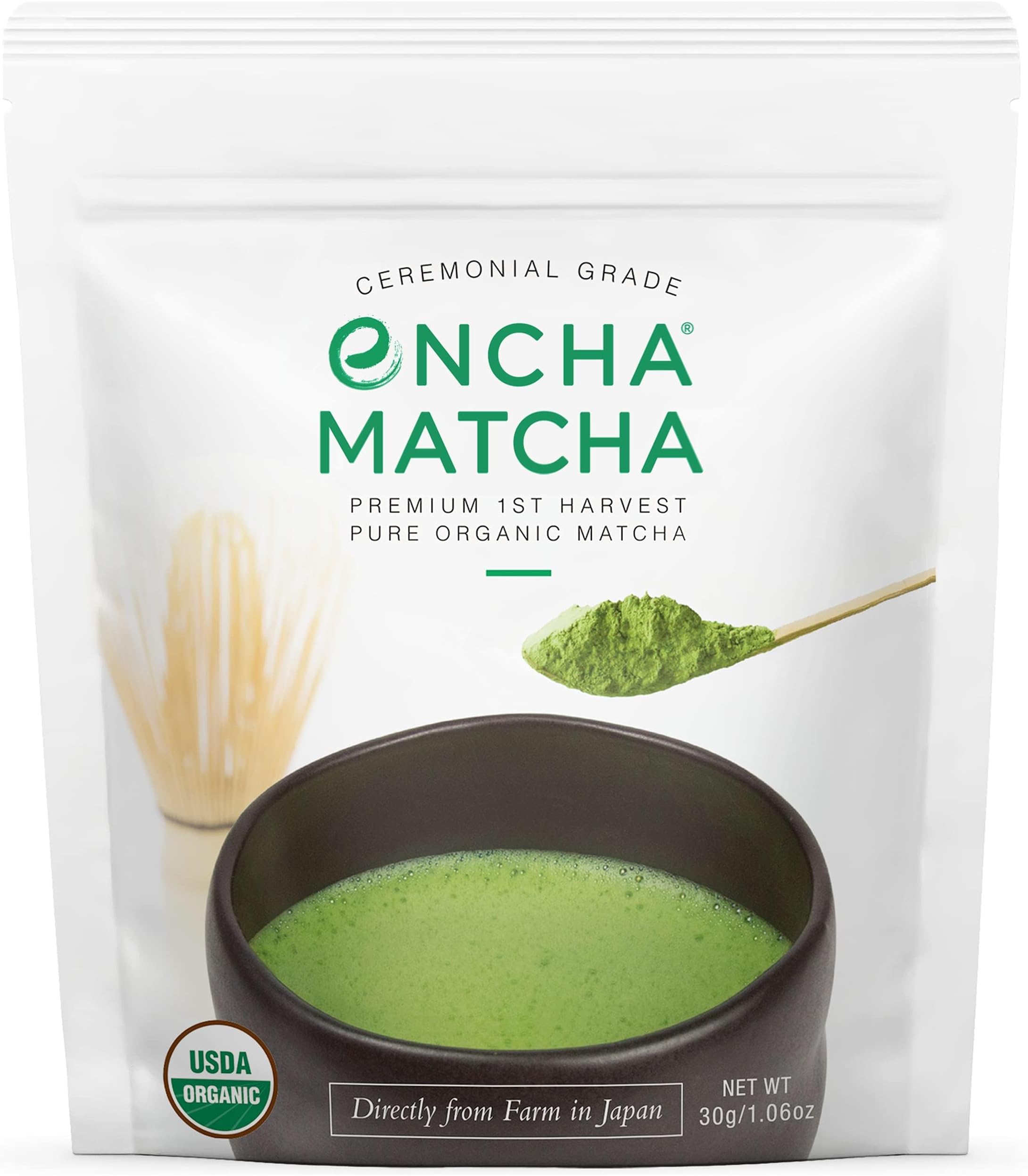Amazon.com: Naoki Matcha Organic Ceremonial First Spring Blend ...