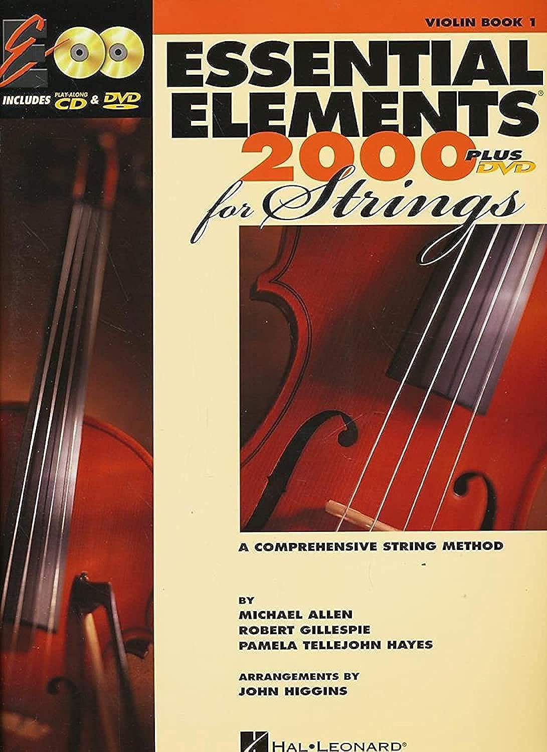 Essential Elements for Strings: A Comprehensive String Method : Violin Book One : Allen, Michael ...