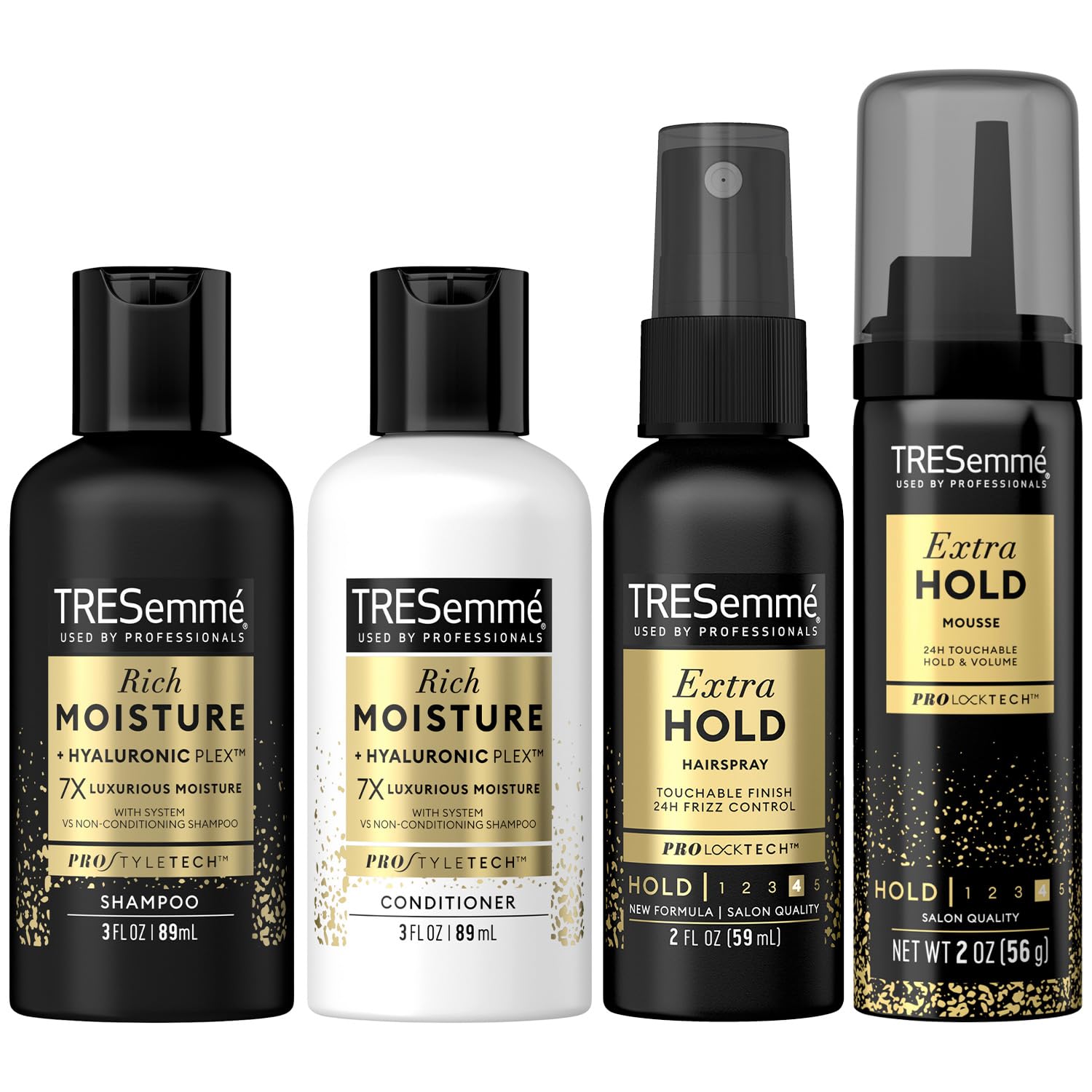 Amazon.com : TRESemmé Travel Shampoo, Conditioner, Hairspray & Hair ...