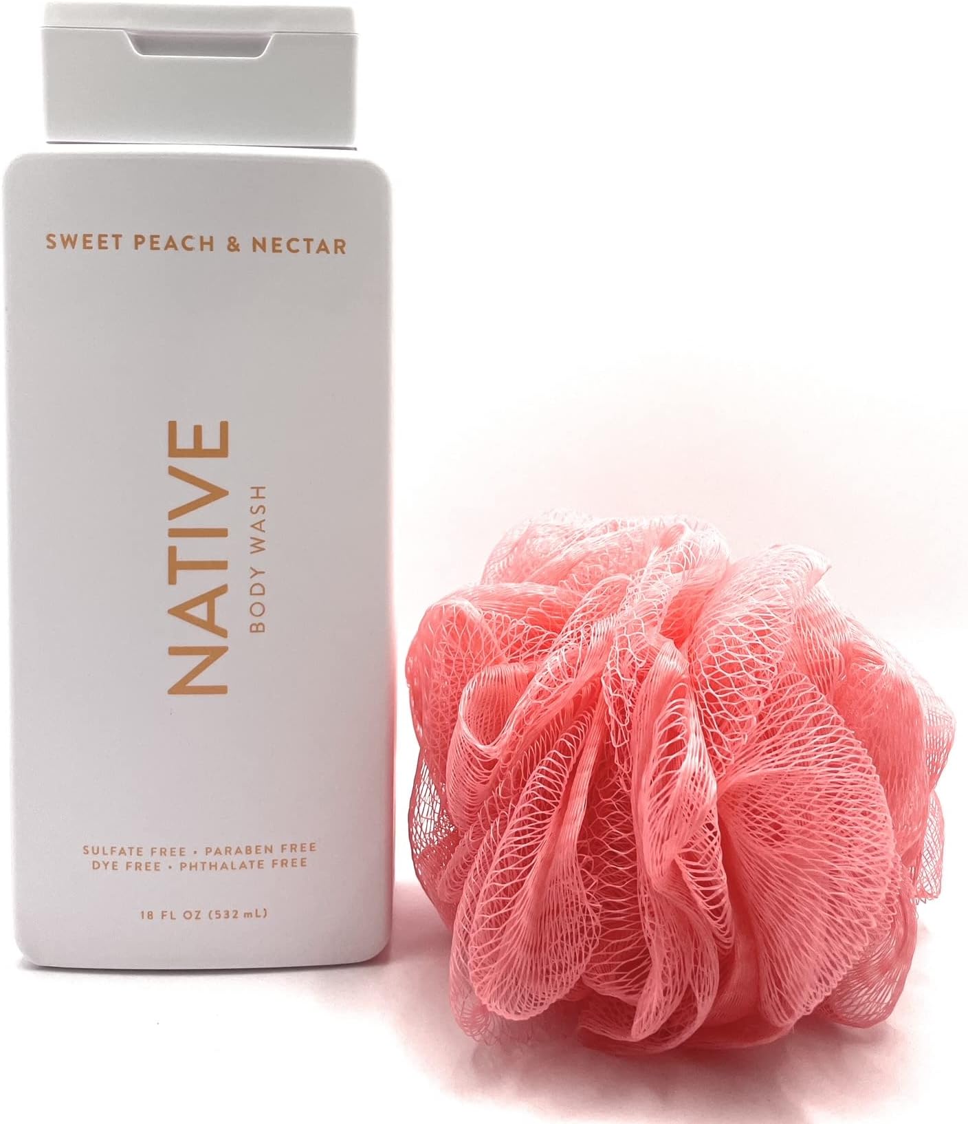 Amazon.com : Sweet Peach & Nectar Body Wash by Native 18 oz (Pack of 1 ...