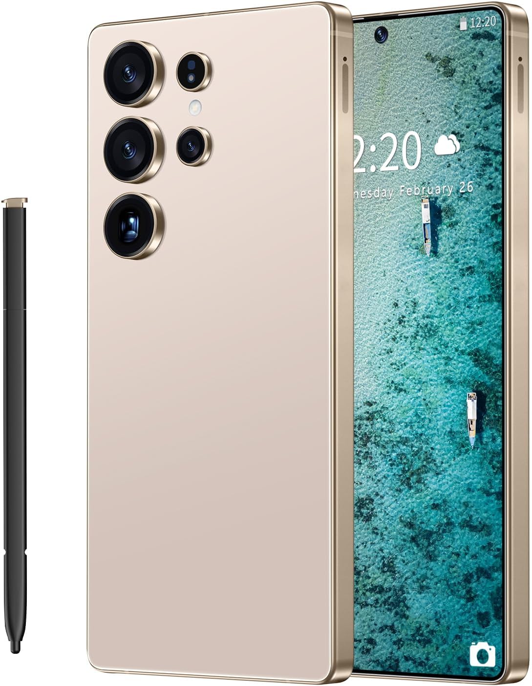 Amazon.com: SZV 25_01 Smartphone Cell Phone 25_01 (Gold A) : Cell Phones & Accessories