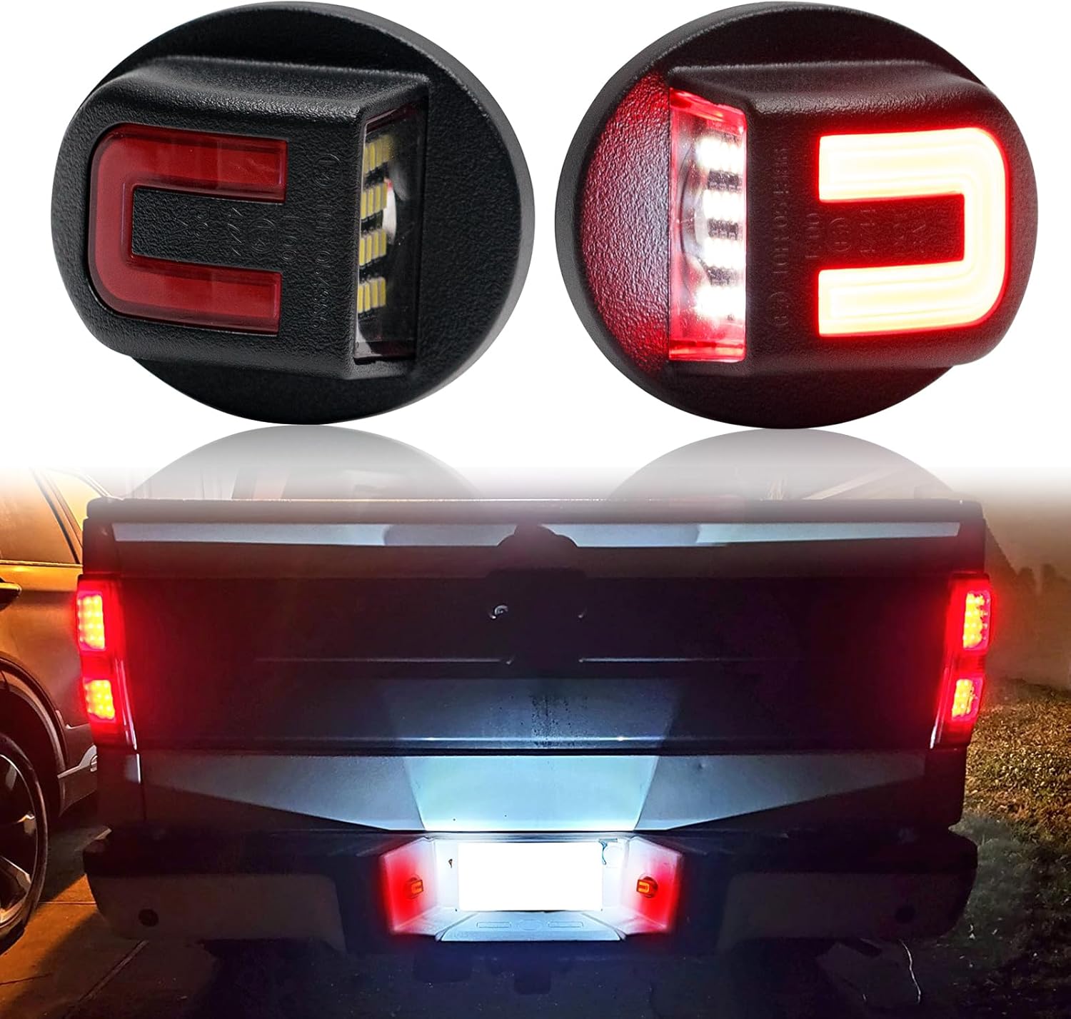 Amazon.com: Aexploer LED License Plate Lights Tag Lights Compatible ...