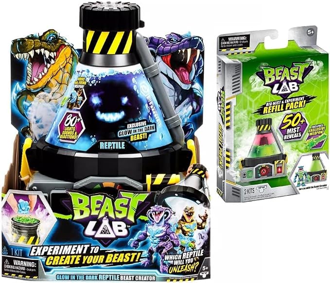 Buy Beast Lab Glow-in-The-Dark Reptile Beast Creator Plus A Beast Lab ...