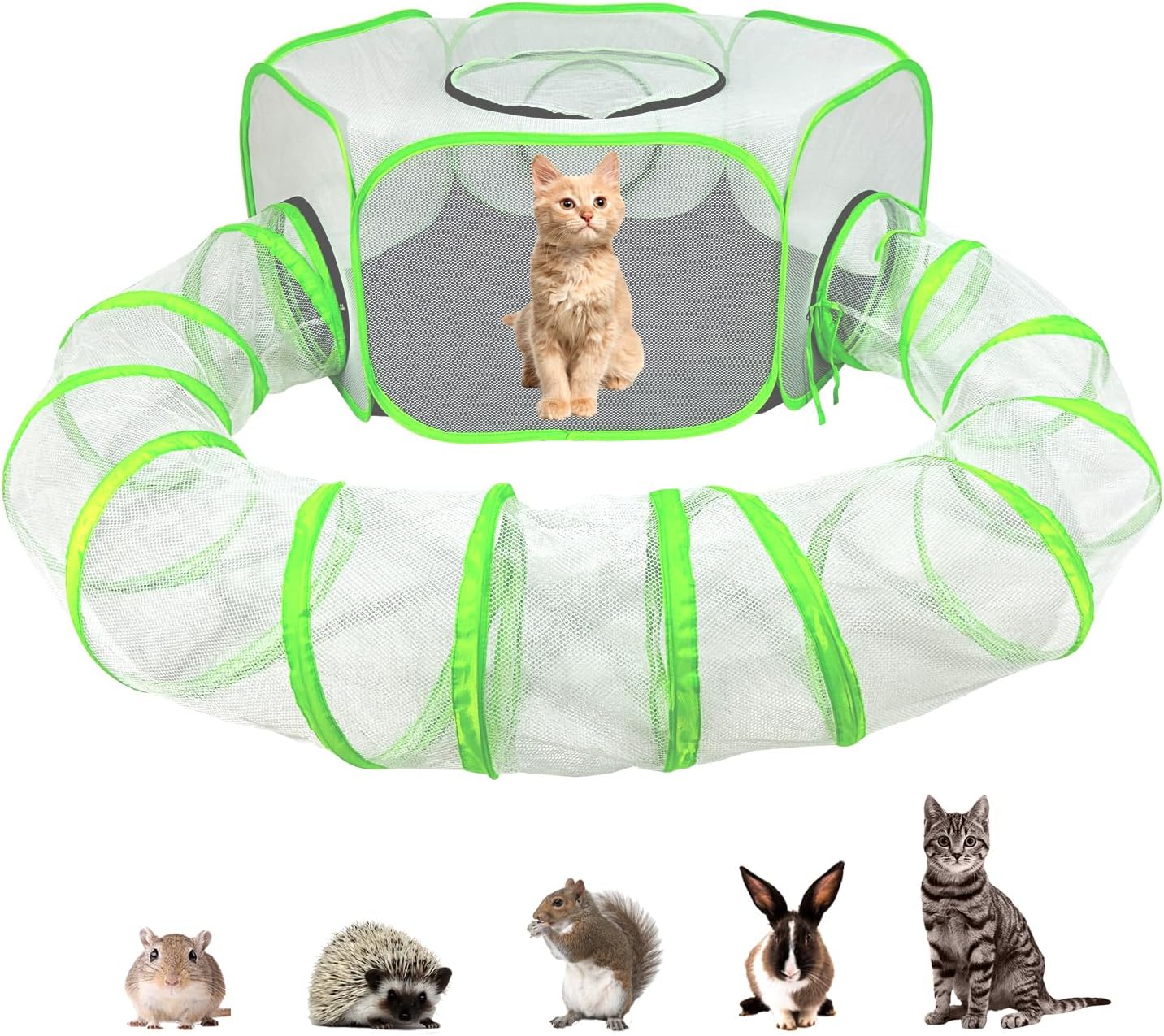Amazon.com : Cat Tent for Indoor and Outdoor Cat Enclosures(Outdoor ...