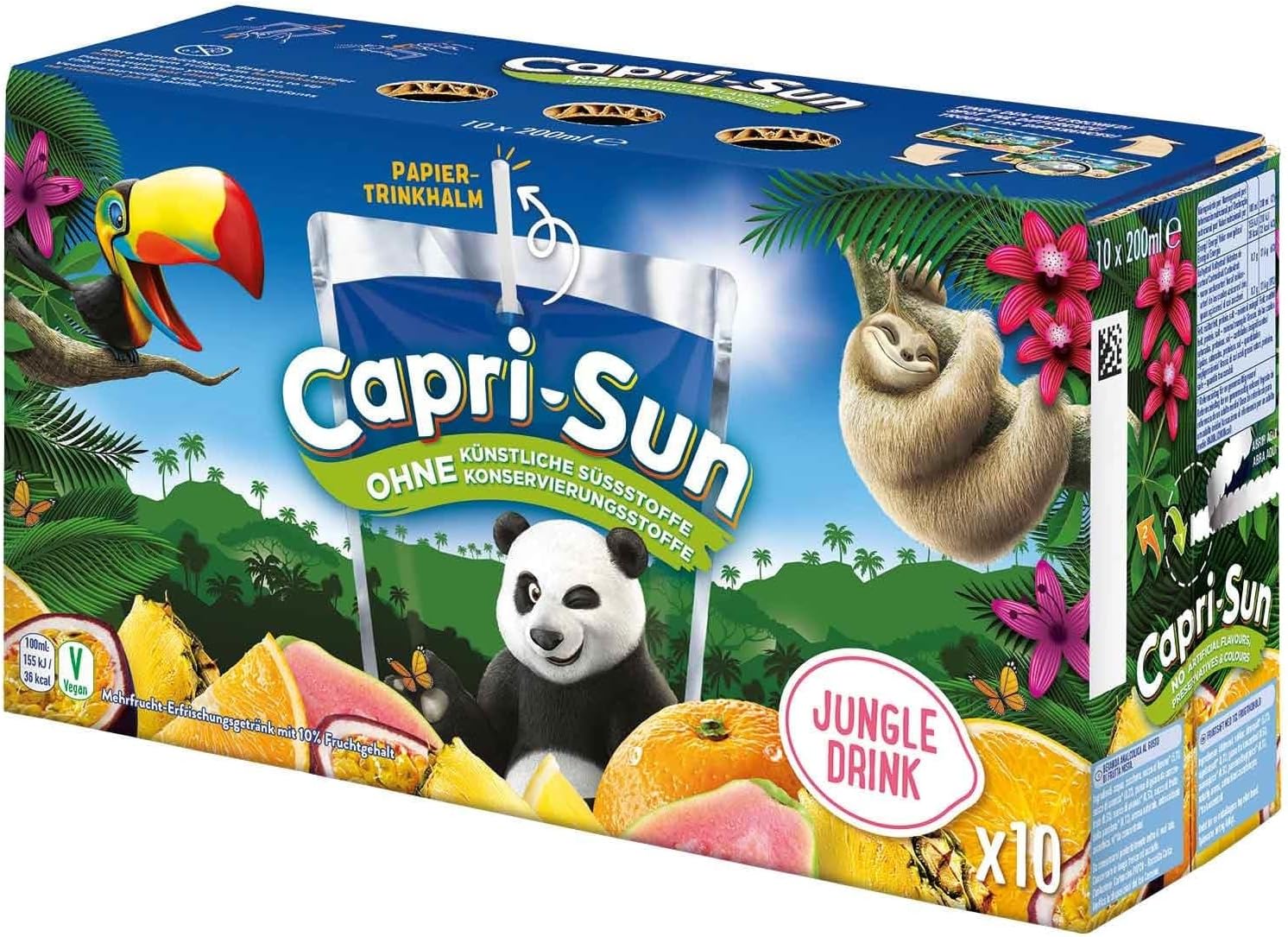 Capri-Sun - Jungle Drink - 10x 200ml : Amazon.co.uk: Grocery