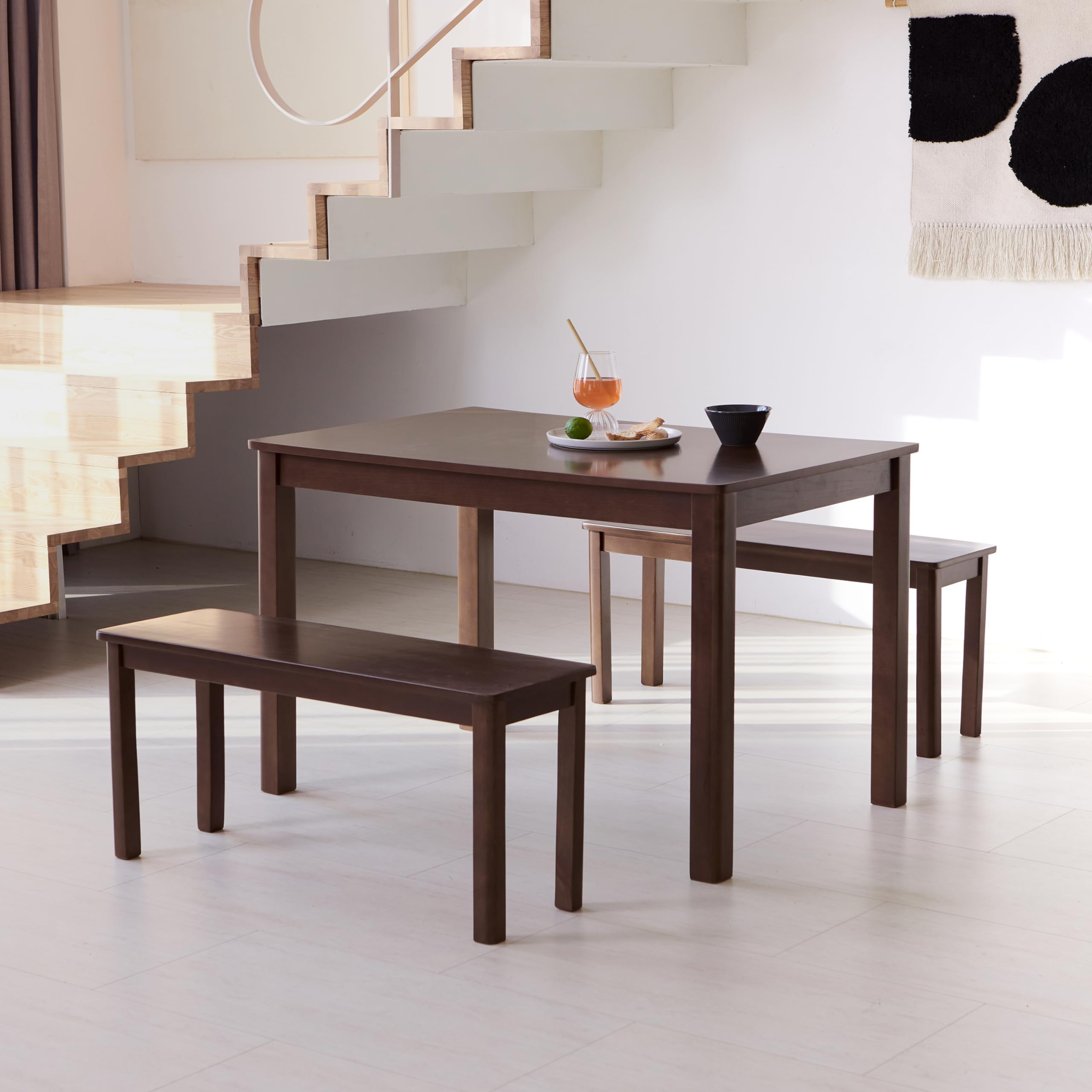 Snapklik.com : Livinia Cabin 45.3" Wooden Dining Table/Small ...