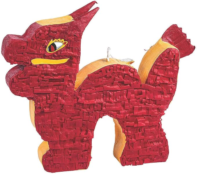 Amazon.com: Fun Express Dragon Pinata for Chinese New Year - Party ...