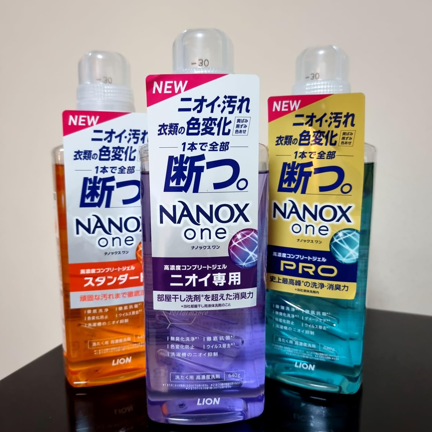 TOP Nanox one Ultra Concentrated Liquid Detergent 640g (Anti-Odour ...