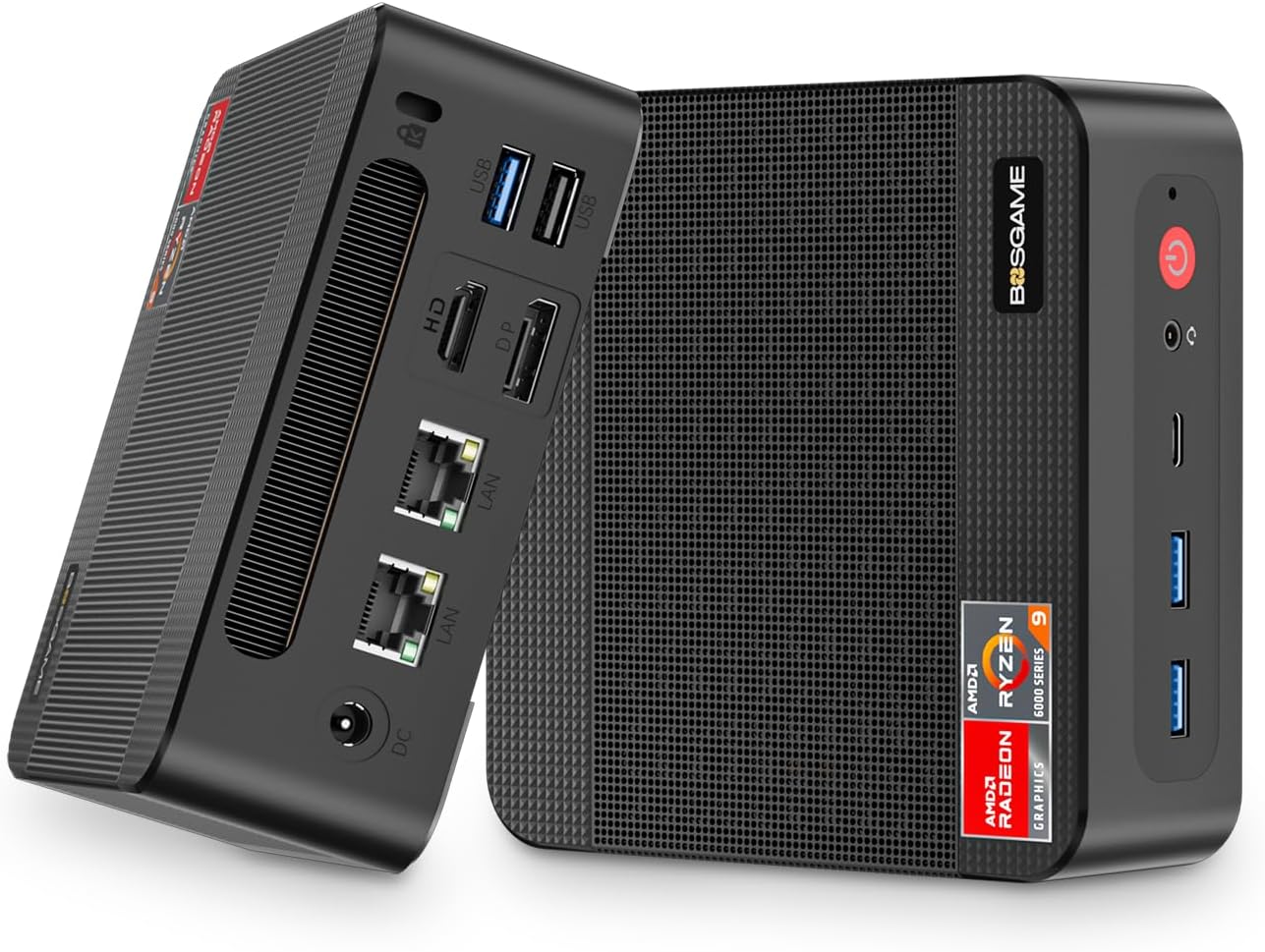 Amazon.com: BOSGAME P3 Mini Gaming PC Ryzen 9 6900HX (8C/16T, up to 4 ...